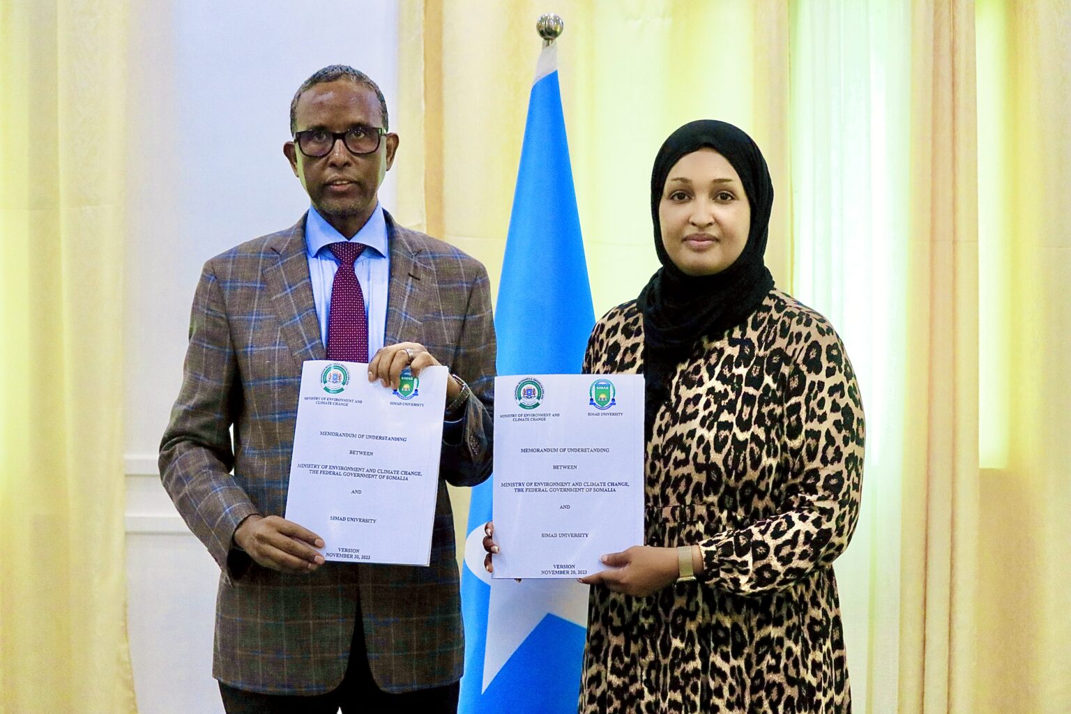 MOU Signed Between the Ministry of Environment and Climate Change and ...